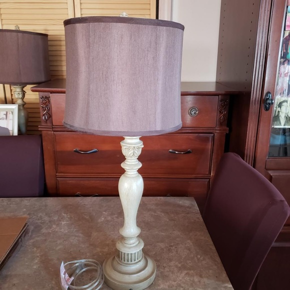 Accents | Set Of 2 Big Antique Brown Lamps | Poshmark